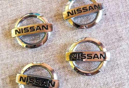 Колпачки на литые диски nissan 4 шт
