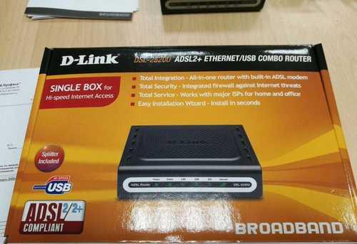 Модем D-link DSL-2520U