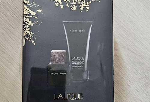 Lalique encre noire набор вода и гель для душа
