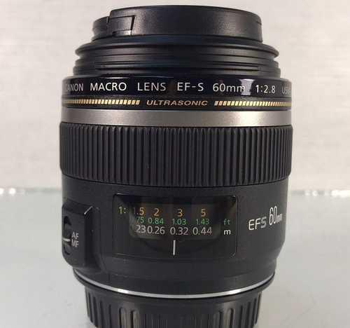 Canon EF S 60mm f 2.8 macro usm (новый )