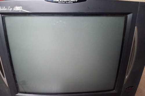 Телевизор с пультом рабочий корейский