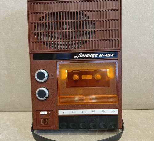 Кассетный магнитофон Легенда - 404 коричневый