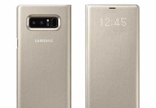 Оригинал Samsung LED View Cover Galaxy Note 8 Gold