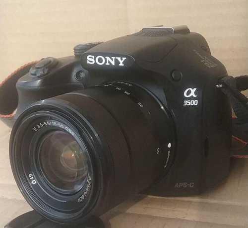 Sony a3500 kit 18-55 oss