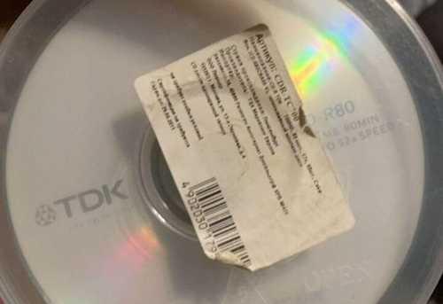 TDK CD-R 700 mb диски