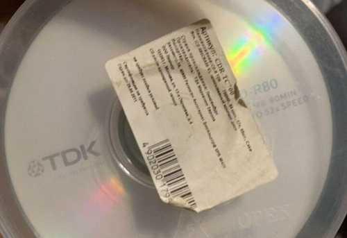 TDK CD-R 700 mb диски