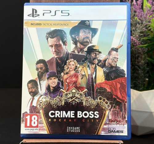 Crime boss rockay city ps5 диск