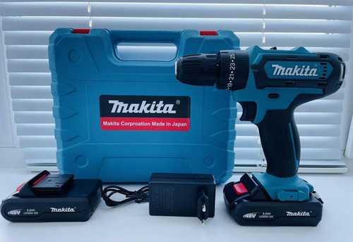 Новый шуруповерт Makita 48V, 2 Аккумулятора