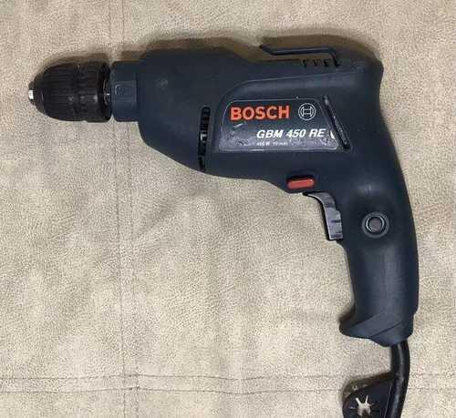 Безударная дрель Bosch GBM 450 RE