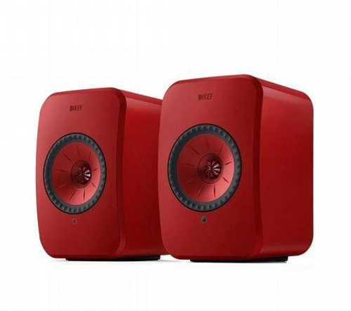 Полочная акустика KEF LSX II Lava Red