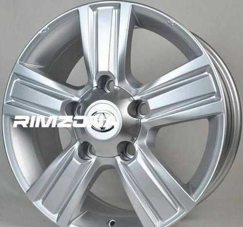 Литые диски в стиле Toyota R18 5x150 ave. Примерка