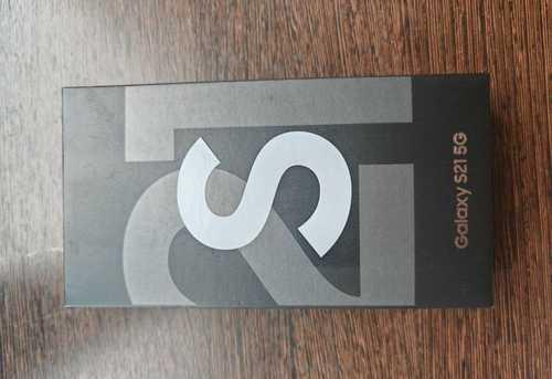 Коробка Samsung S21 5G Белый Фантом