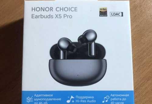 Беспроводные наушники Honor earbuds x5 Pro