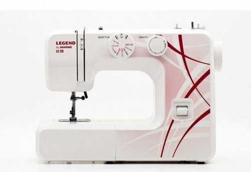 Швейная машина Janome Legend LE20 белый/рисунок
