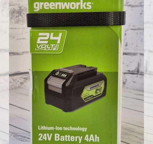 Аккумулятор Greenworks G24B4 24v 4ач 2926807