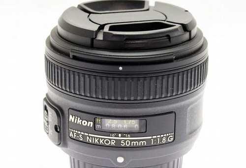 Объектив Nikon Nikkor AF-S 50mm f/1.8G