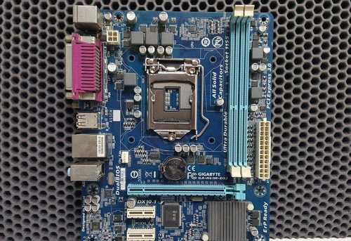 Плата s1155 gigabyte GA-H61M-DS2 (Intel H61)(DDR3)