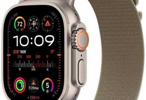 Apple Watch Ultra 2 49мм Olive Alpine Loop M
