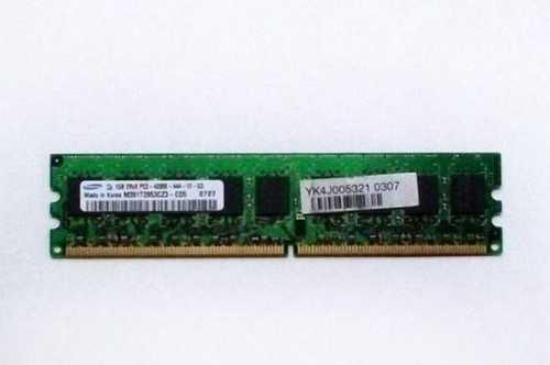 RAM серверная DDR2 1024Mb PC2-4200E (533) есс