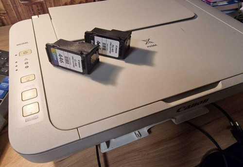 Принтер сканер копир цветной Canon