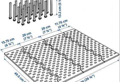 Органайзер для посуды в шкафах IKEA uppdatera