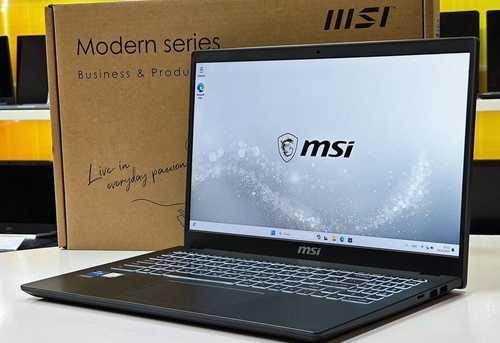 Новый MSI 15.6"FHD IPS i5 1235u 16gb SSD 512gb
