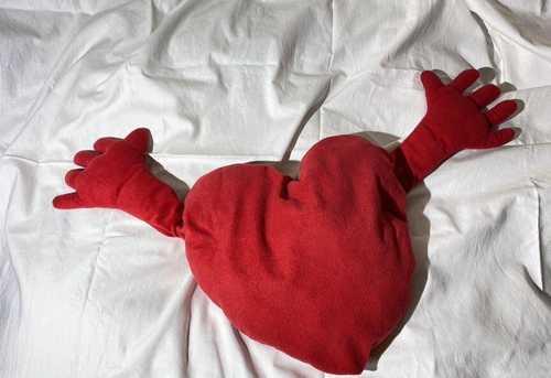 Сердце подушка IKEA большая