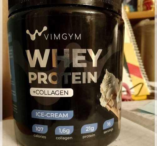 Протеин vimgym со вкусом пломбира