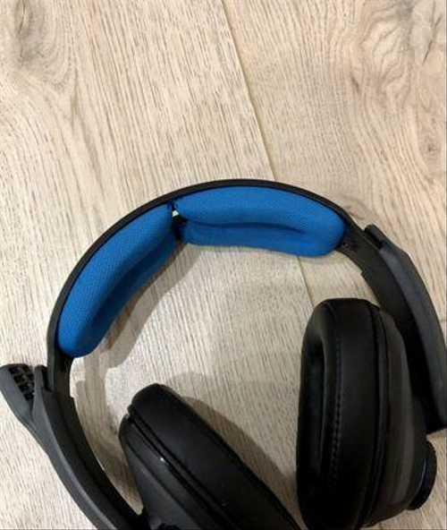 Игровые наушники Sennheiser GSP 300 Blue/Black”