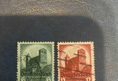 Почтовые марки германии 1934г