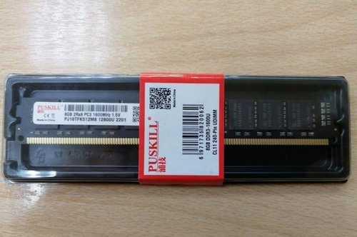 Оперативная память DDR3 Puskill 8Gb 1600MHz