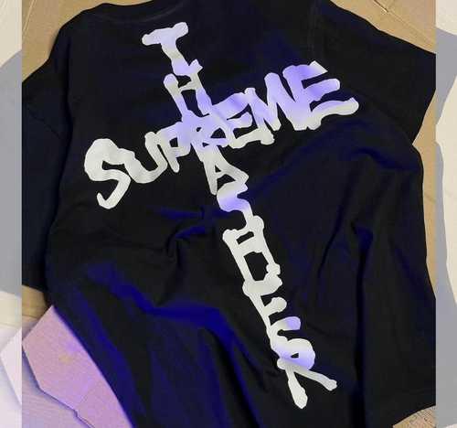 Футболка supreme x thrasher