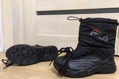 Зимняя обувь Fila дутики новые