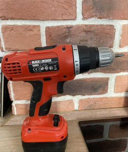 Шуруповерт black decker бу