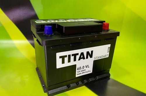 Аккумулятор Titan 60 ah 540a