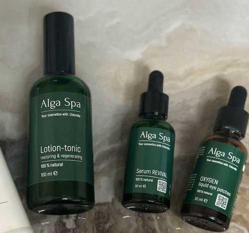 Alga spa Уходовая Косметика с хлореллой