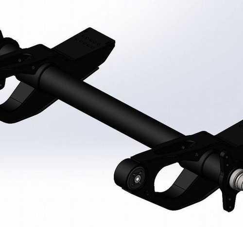 Ось BI9-22 на интегральных коробах с дисковым торм