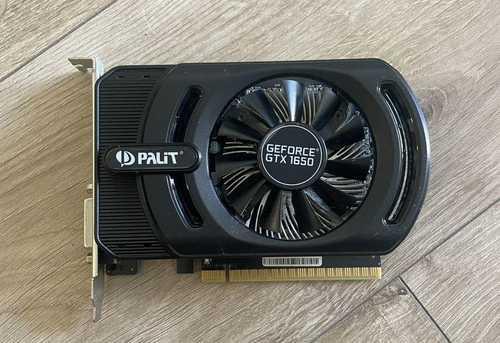 Видеокарта palit gtx 1650 stormx