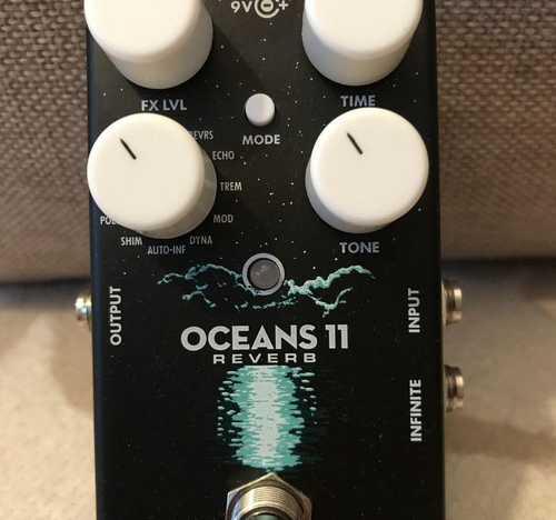 Electro-Harmonix (EHX) Oceans 11 Reverb новый