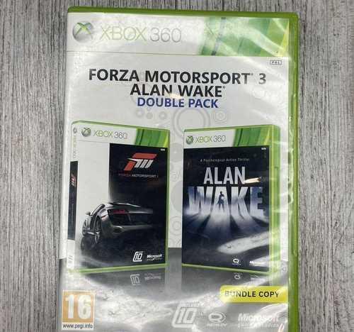 Forza motorsport 3 Alan wake xbox 360