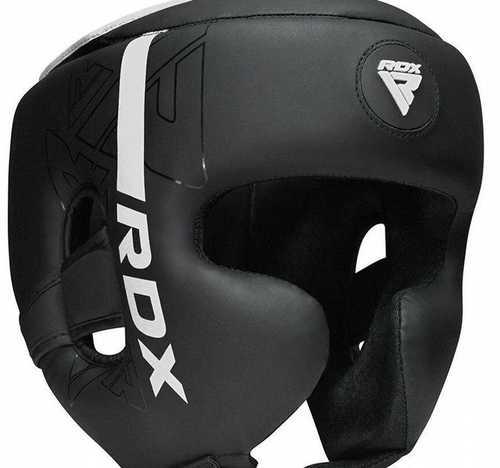 Шлем для бокса RDX F6 kara черный-белый