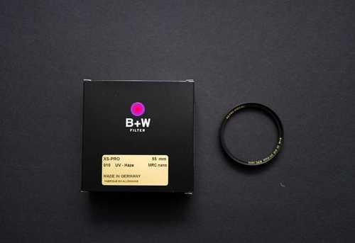 Светофильтр B+W UV-Haze 010 MRC Nano XS-Pro 55mm