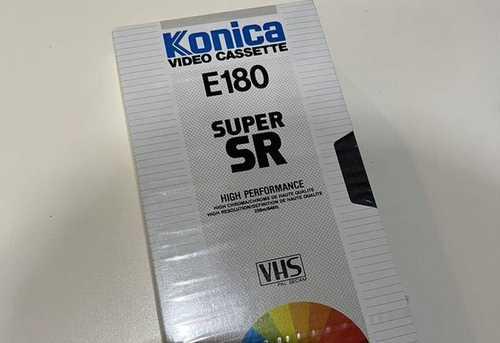 Видео кассета Konica E180 Super SR