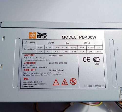 Блок питания PowerBox PB400W
