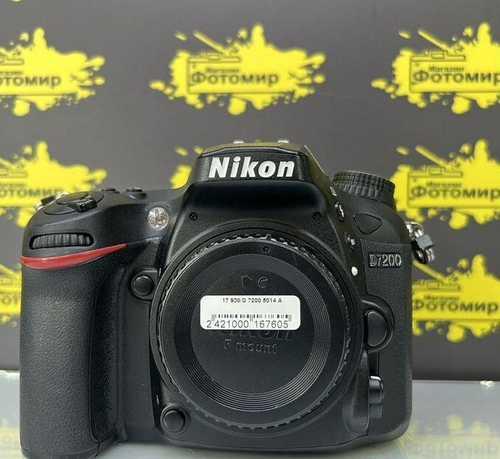 Nikon D7200 body (пробег 21500к) гарантия 1 мес