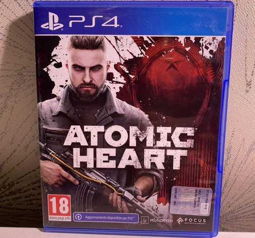 Atomic heart ps4 диск