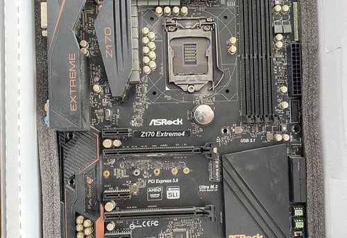 Материнская плата Asrock z170 extreme4 LGA1151