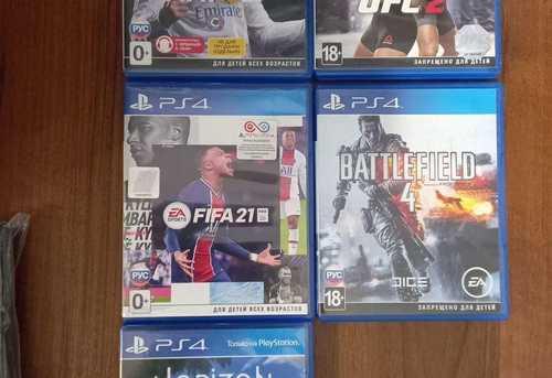 Продаю игры для PS 4 б/у