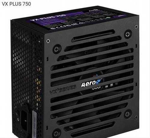 Блок питания для пк Aerocool VX plus ATX 750Вт, VX