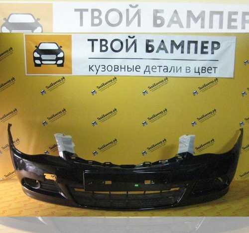 Бампер передний Nissan Almera G15 Черный